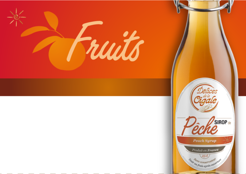 Sirops artisanaux - Les Délices de la Cigale